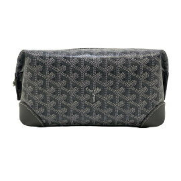 Goyard | Bags | Goyard Boeing Pouch Grey Leather | Poshmark